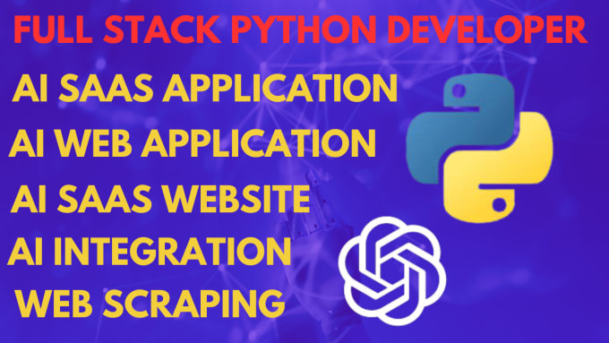Develop Custom Web App Using Python Ai Web App Saas Web App Langchain Openai By Tailsou Fiverr