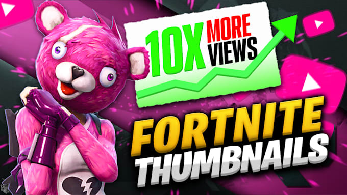 Create fortnite thumbnail in 2hours by Hartmed | Fiverr