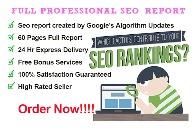 Create a professional seo audit report within 24 hours by Sachinmaster ...