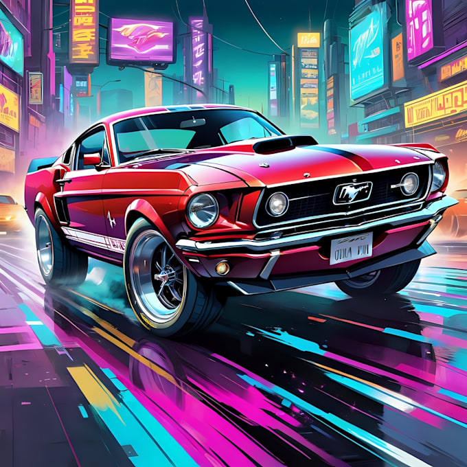 Create an image of your favourite car using the power of ai by ...