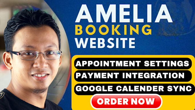 Install amelia booking plugin and create an appointment booking website by Martinstudio705 | Fiverr