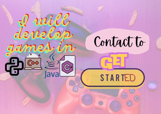 Develop games and perform tasks in python, java, c, c sharp and cpp by ... Develop games and perform tasks in python, java, c, c sharp and cpp by ...
