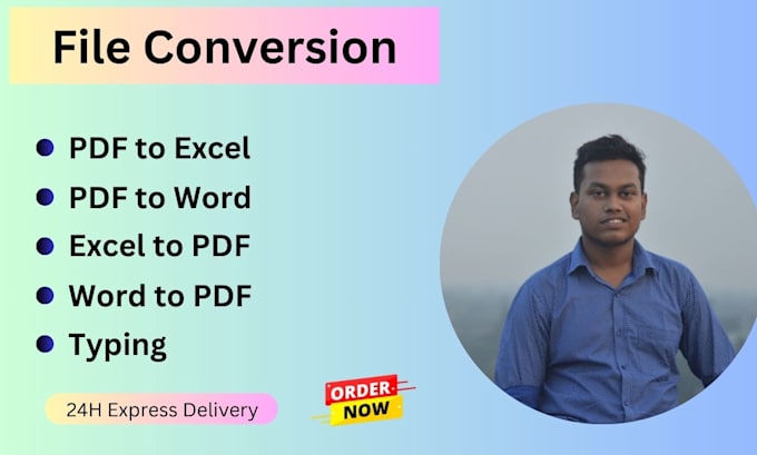 Convert pdf to excel pdf to word file conversion by Mahatoapu225 | Fiverr Convert pdf to excel pdf to word file conversion by Mahatoapu225 | Fiverr
