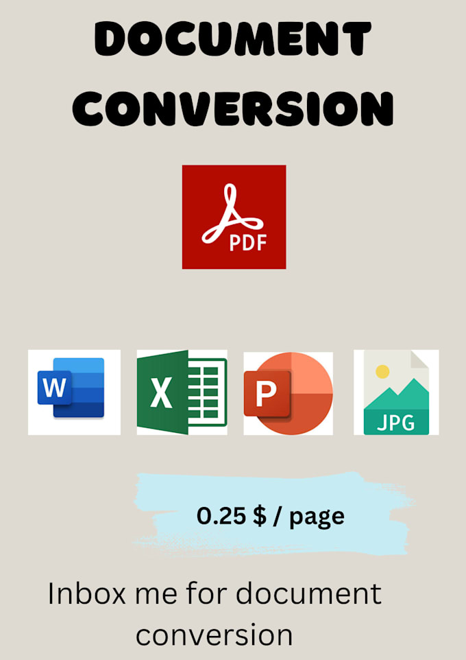 Documents conversion in editable format by Saumil11 | Fiverr