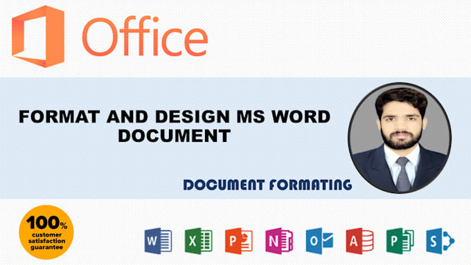 Type edit format and design ms word document by Tanveer4525 | Fiverr