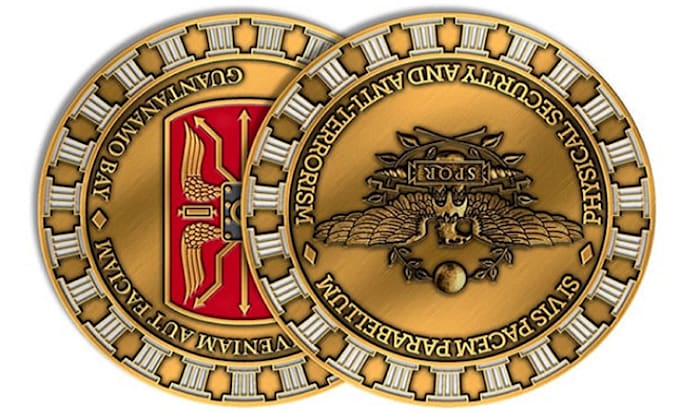 Design command, challenge, medal, crest, and personal coin by Farmujz ...