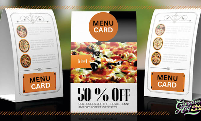 Design prospectus, brochures, flyers, book cover, manu card, by ...