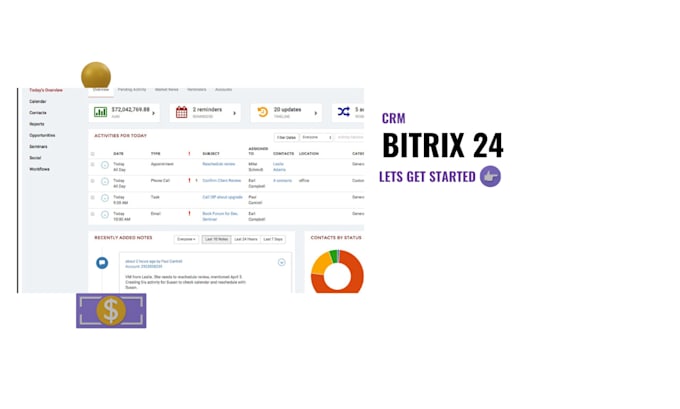 Bitrix 24 bitrix crm bitrix landing page bitrix custom code by Leo_wonda | Fiverr