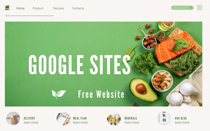 Design and build your google sites website by Subhashverma17 | Fiverr