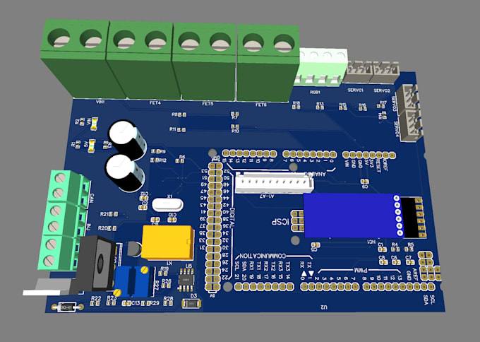 Design your schematic and pcb for your electronic idea by Juliandahl ...