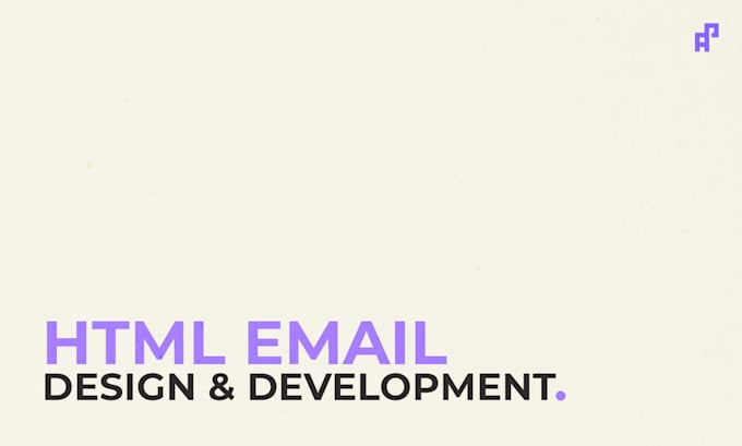 Design and build a bespoke html email or newsletter by Alfie_pinnock ...