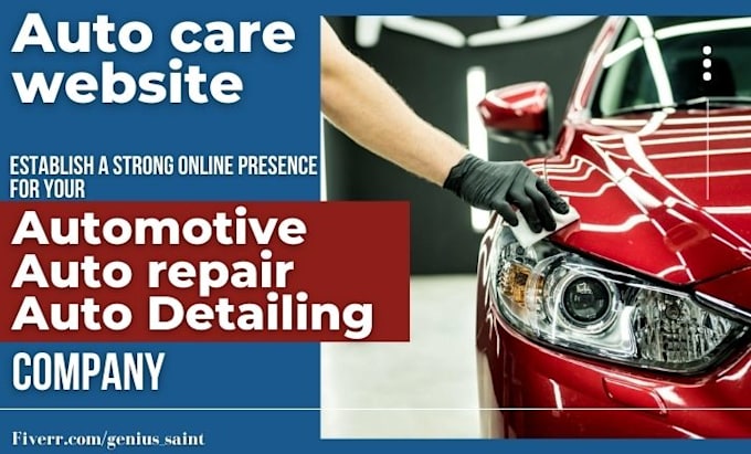 Design auto care, auto repair, auto detailing, automotive car ...