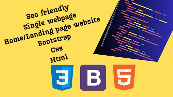 Make the front page or one page for you by Jkjava | Fiverr