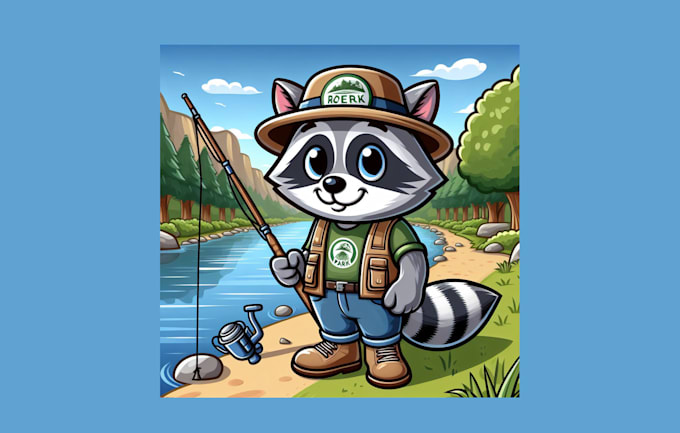 Create an national, and park river mascot logo for you by Steven_yune ...