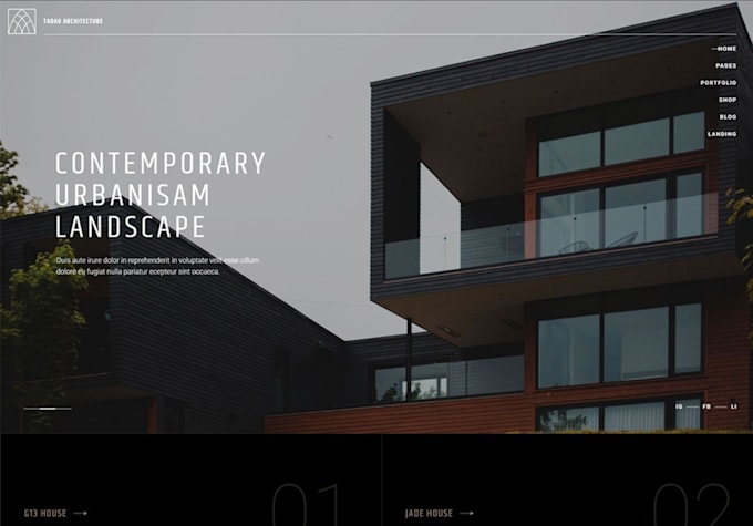 Do architect business website by Mahady83 | Fiverr