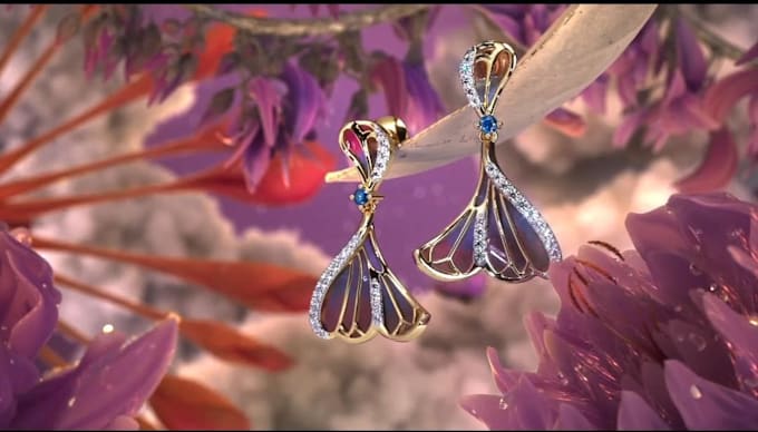 Render realistic 3d jewelry design, 3d jewelry animation, cgi jewelry ...