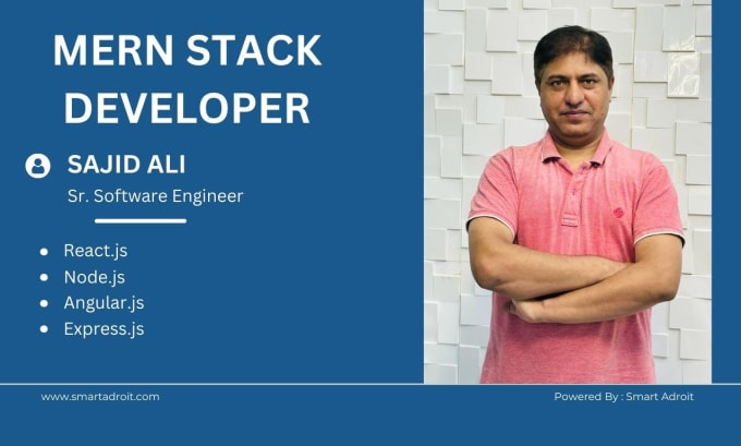 Develop Reactjs Nodejs Expressjs Mongodb Mern Stack Website By Malik1257 Fiverr