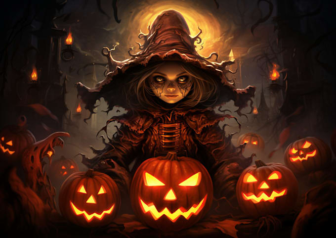 Make a fantasy horror and fantasy horror character by Joeadako | Fiverr