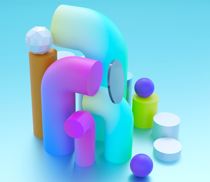 Design custom professional 3d abstract animation by Rohaanwaqas05 | Fiverr