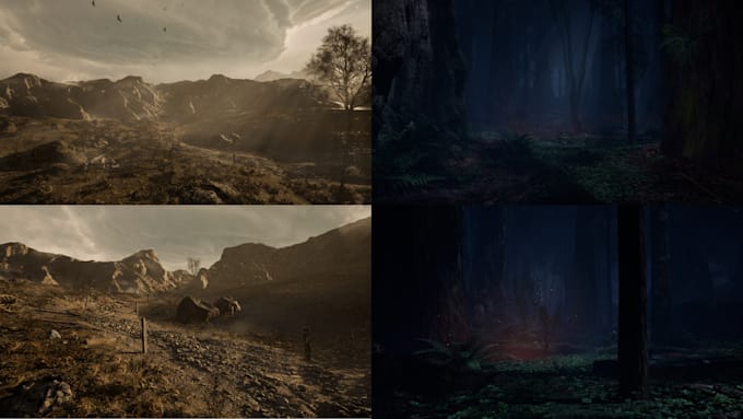 Create level design and lighting in unreal engine 4, 5 by Aysuaydin | Fiverr