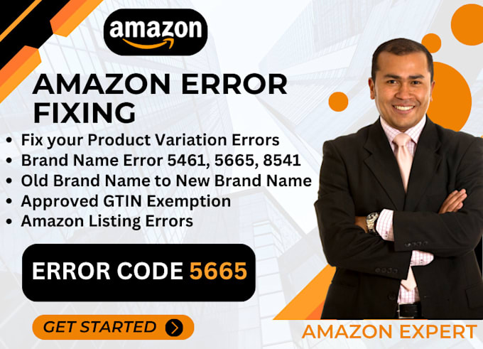 Fix amazon listing error, error fixing, error 5565 band approval gtin ...