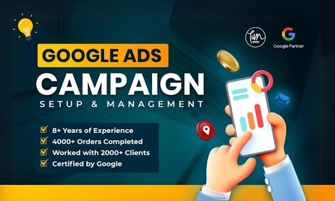 Be your google ppc ads campaign expert by Shahzabakram | Fiverr