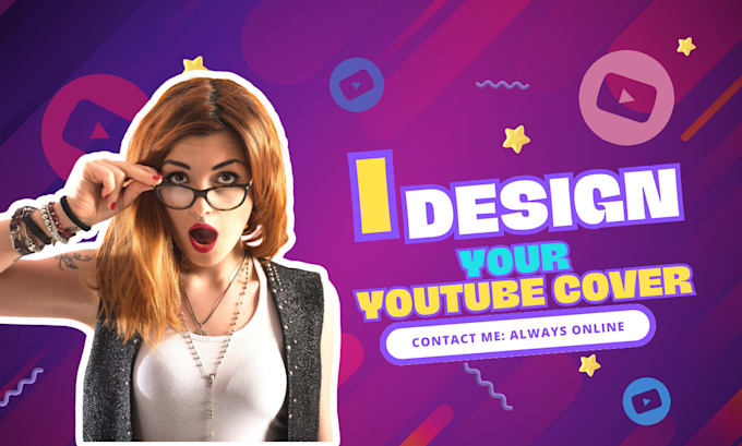 Design your youtube covers by Ailincaldesign | Fiverr