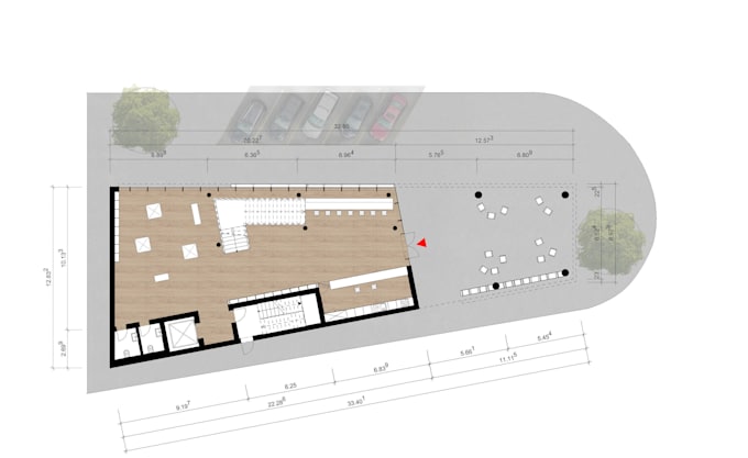 Design 2d floor plans in vectorworks by Jokarissa | Fiverr