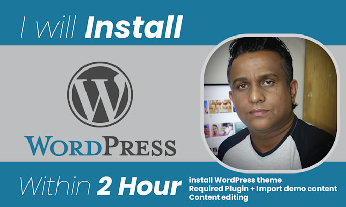 Install wordpress theme and setup as demo by Krissbiz | Fiverr