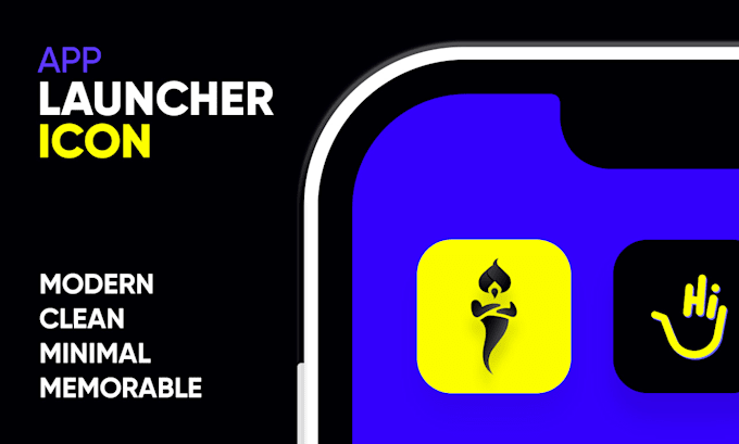 Design a modern, high quality app icon for android and ios by ...