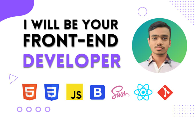 Be Your Frontend Developer Using Html Css Js Bootstrap Tailwind Css And React By Nhmnazmul22
