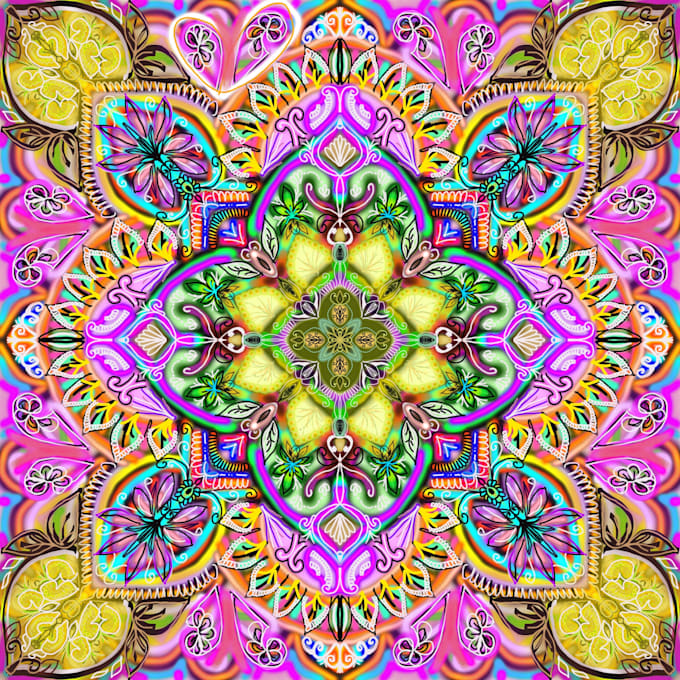Create detailed complex mandala art by Ashika_shenali | Fiverr