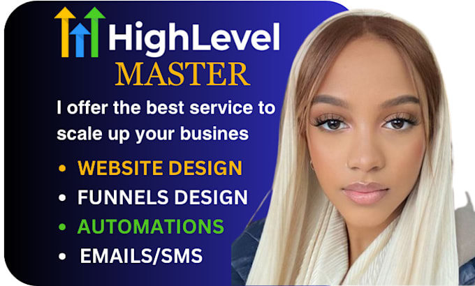 Gohighlevel website expert saas go high level funnel build ghl virtual ...