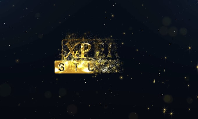 Make royal gold logo animation like this one by Xpertstudio | Fiverr
