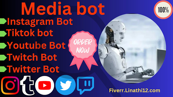 Créer un bot tik tok automatisé bot instagram bot twitch bot twitter ... Créer un bot tik tok automatisé bot instagram bot twitch bot twitter ...
