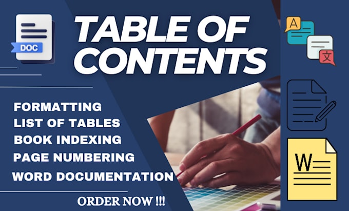 Generate Clickable Table Of Contents Fix Page Numbering And Format Ms