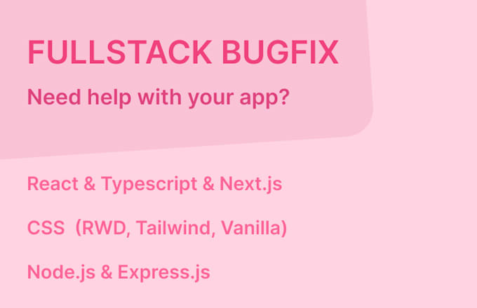 Debug and fix your react typescript project by Kajetan_k | Fiverr