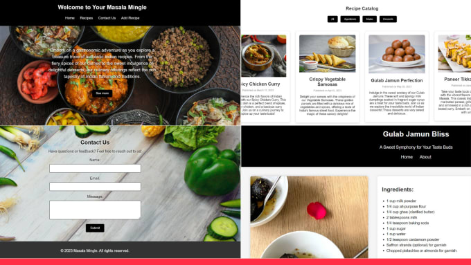 Do Frontend Web Development In Html Css Javascript By Mbasm2021 Fiverr
