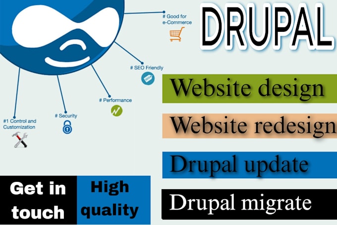 Develop drupal 10 website drupal website update by Maira_mil | Fiverr