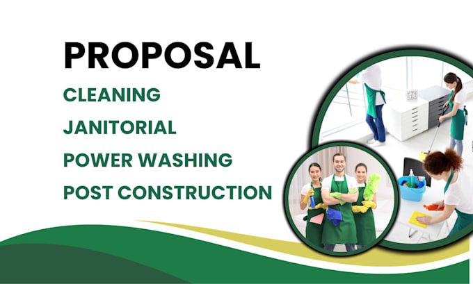 Craft your janitorial bid, rfp, proposal, and tender from scratch by ...