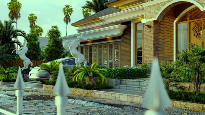 Design 2d backyard, garden, patio, pool, landscape, renovation and 3d ...