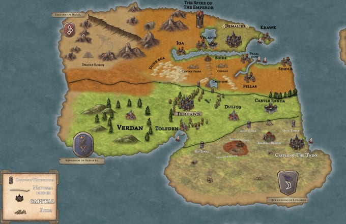 Create a dnd map for you by Torren_tabaxi | Fiverr