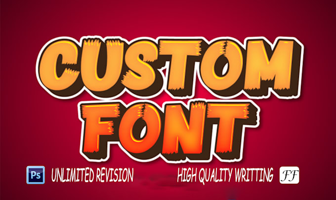 Create custom font design and typography for your purpose by Asmasiddiqadesg | Fiverr