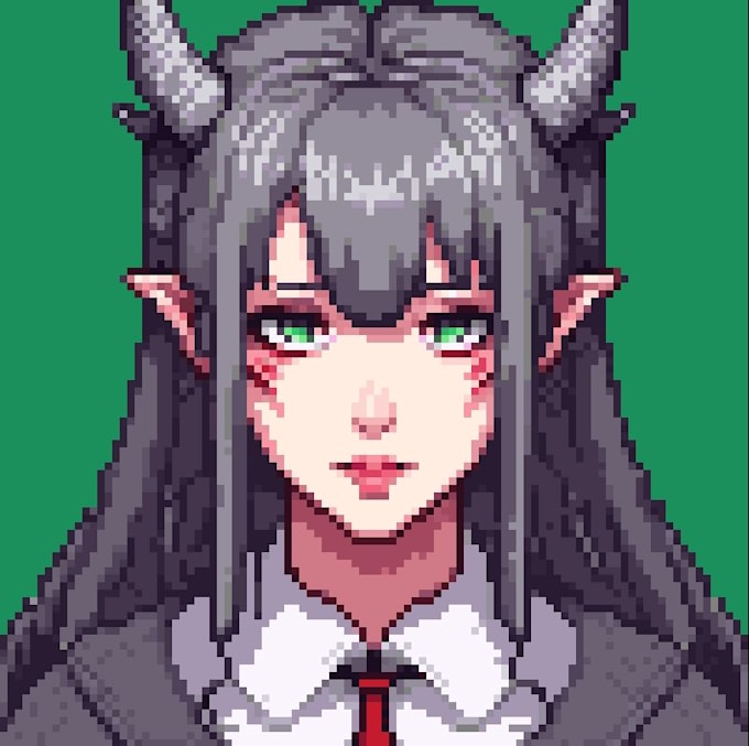 Create pixel avatar for you by Moecular | Fiverr