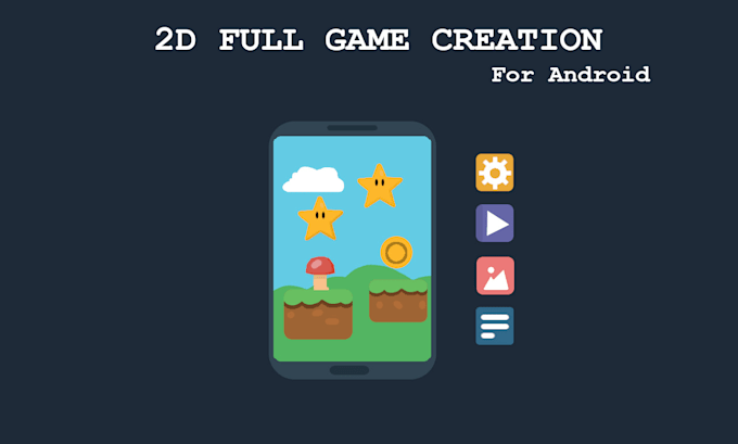 Develop a 2d mobile game using unity by Isnizalzuhri | Fiverr