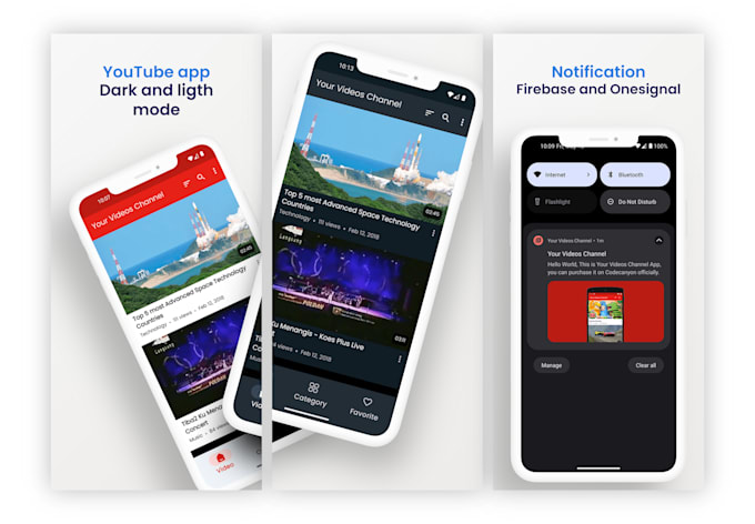 Build youtube app with admin panel and ads monetization by Mflixstudio | Fiverr