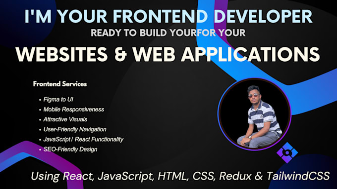 Build website with react, html, css, javascript, figma by Mohamed ... Build website with react, html, css, javascript, figma by Mohamed ...