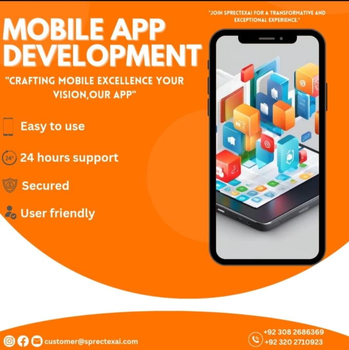 Mobile app development services by Sprectex_ai | Fiverr Mobile app development services by Sprectex_ai | Fiverr