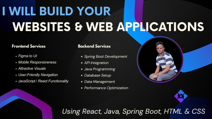 Be Your Web Developer In Reactjs Java And Spring Boot By Mohamedasjadh Fiverr