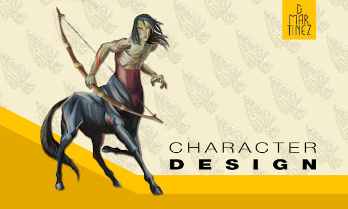 Create professional character design and concept art by Gmartinezart ...